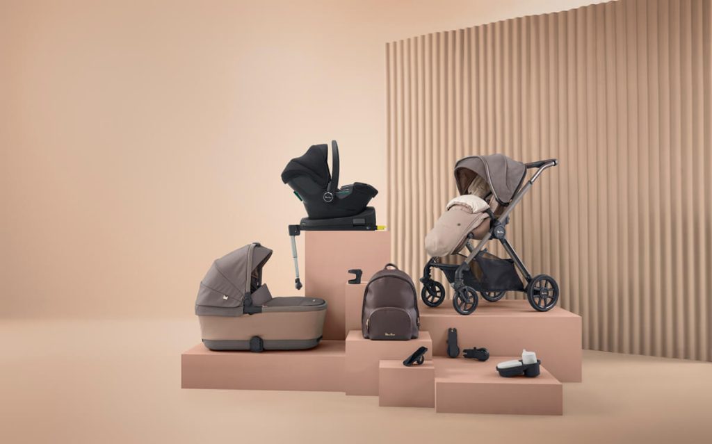 Silver Cross Reef Stroller + First Bed Folding Carrycot + Ultimate Pack ...